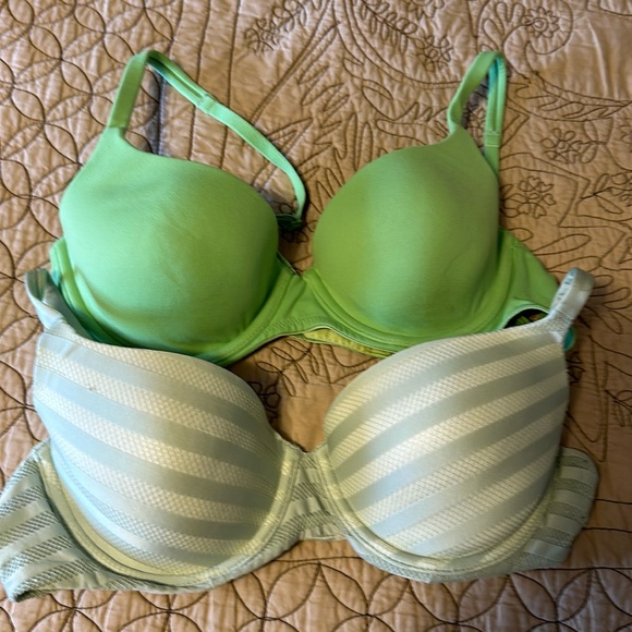 Victoria's Secret | Intimates & Sleepwear | Two 36b Victorias Secret ...